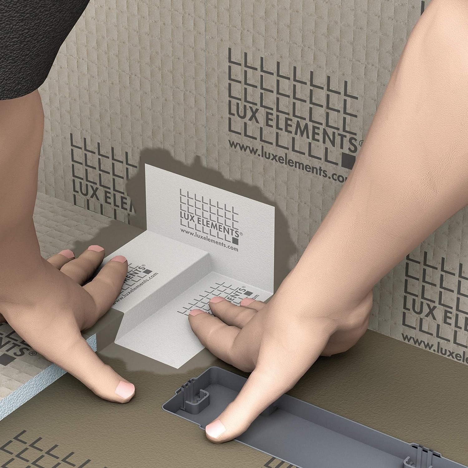 BANDE ETANCHEITE ANGLE INTERIEUR GAUCHE DRY DBIE LINE L pour TUB-LINE ...